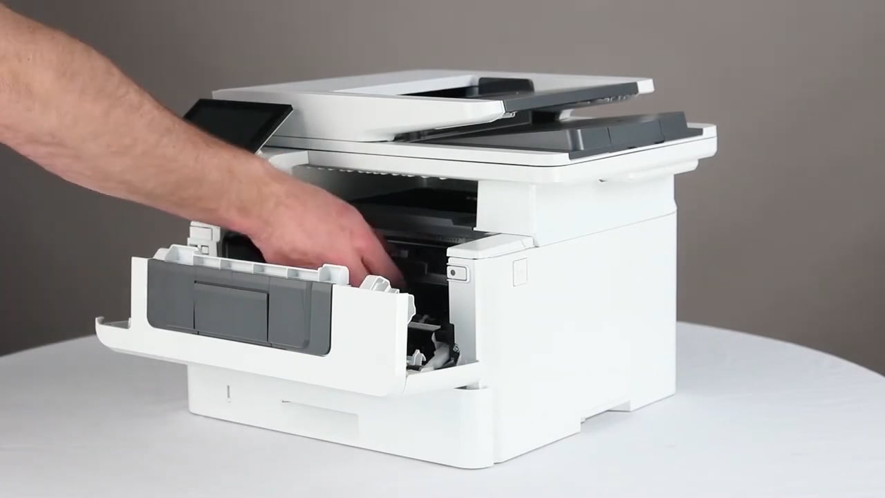 Replace Toner Cartridge - HP LJ Pro 4001-4004, MFP 4101-4104, E M406 ...