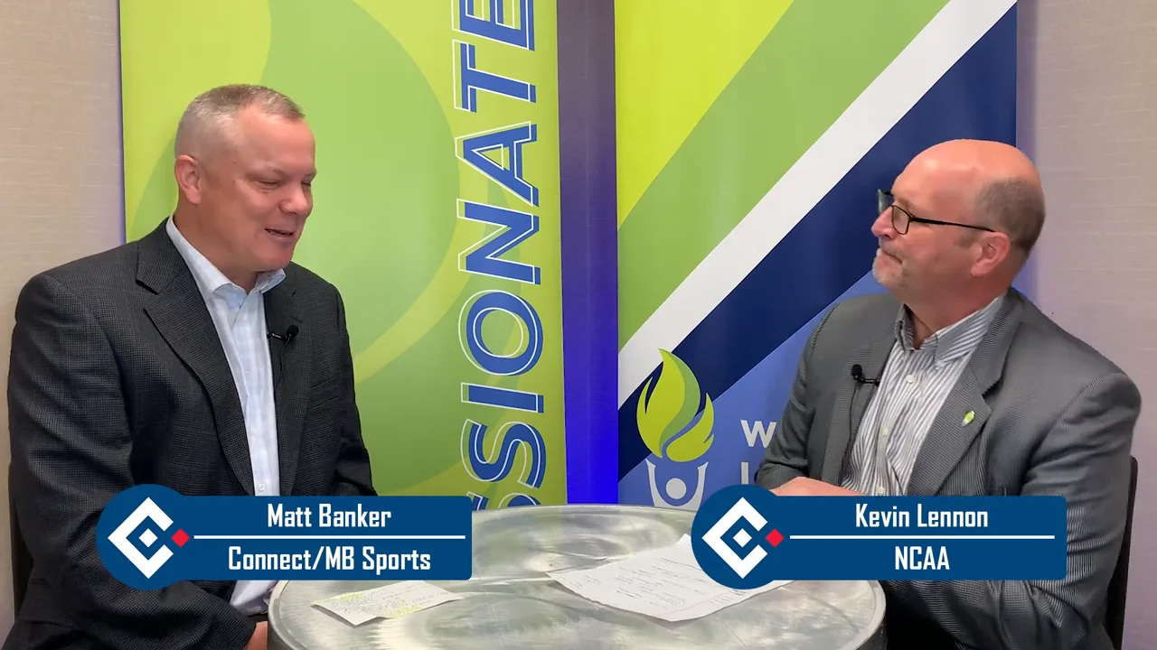 NCAA Senior Vice President for Policy and Governance Kevin Lennon at ...