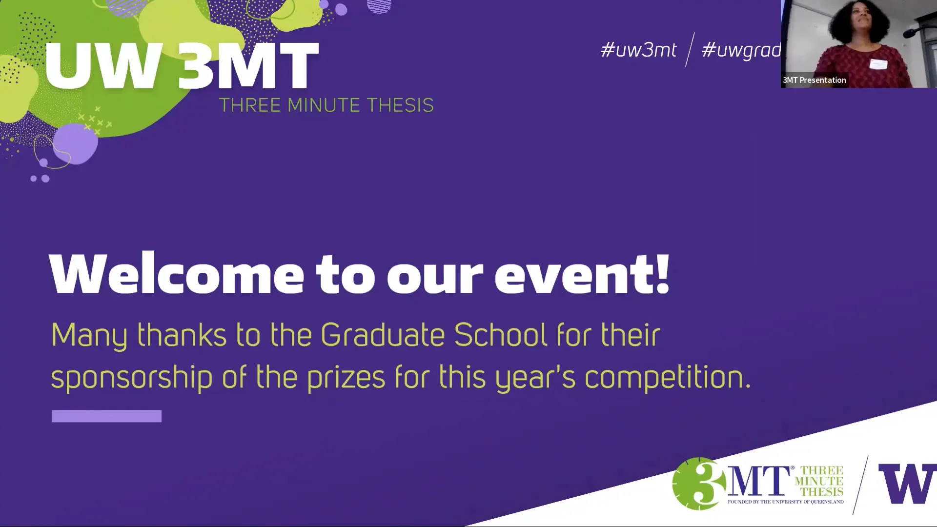 2023 3MT | University of Washington