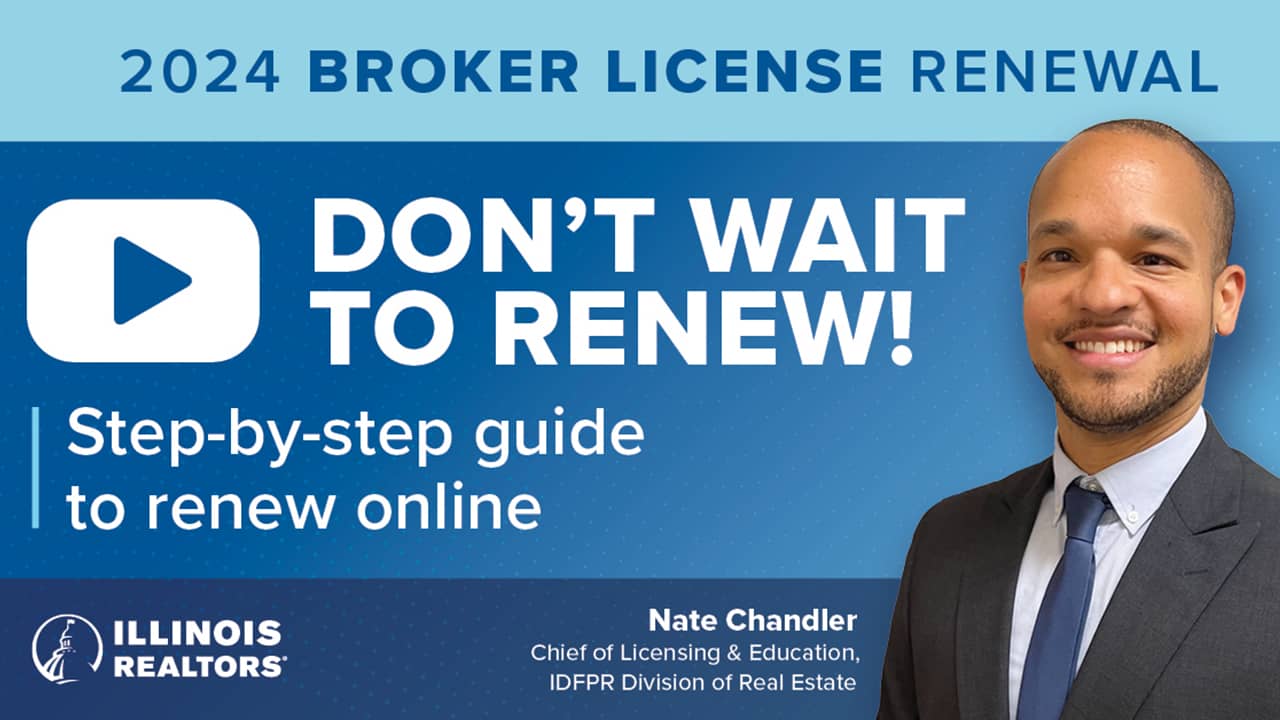 IDFPR Online Renewal Tutorial with Nate Chandler on Vimeo