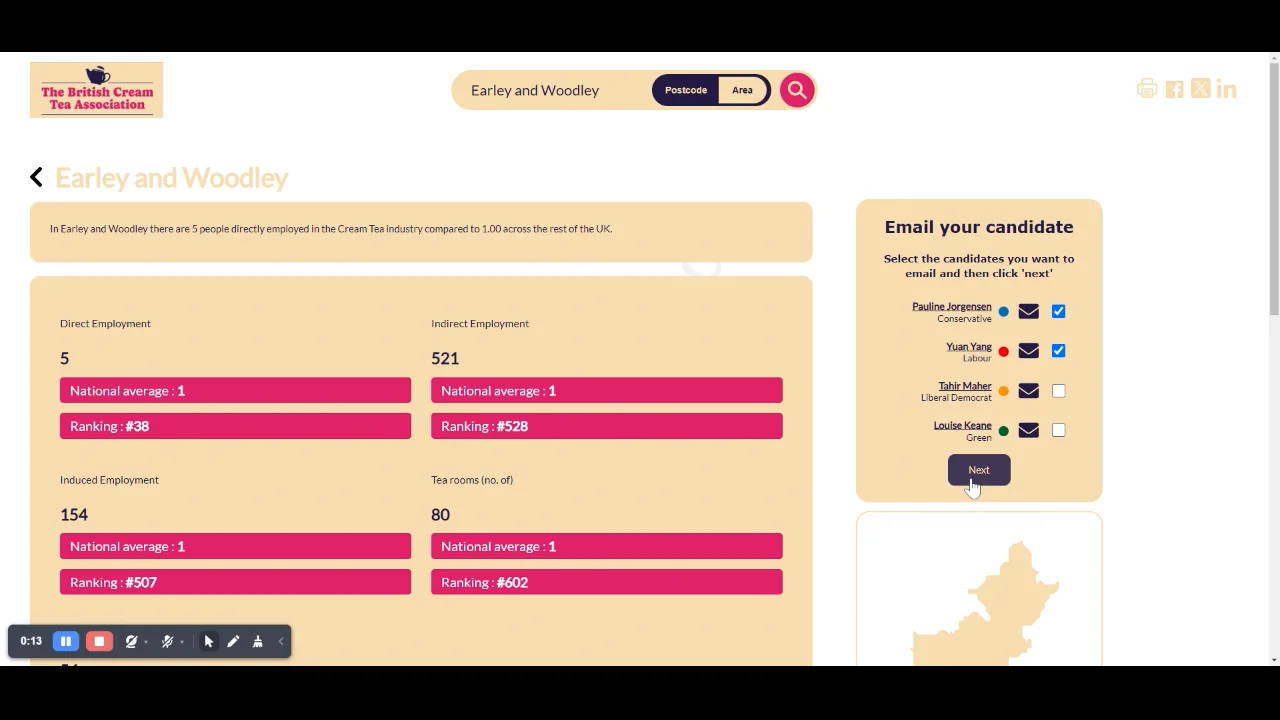 Polimapper Candidate Engage - Email-to-candidate functionality on Vimeo