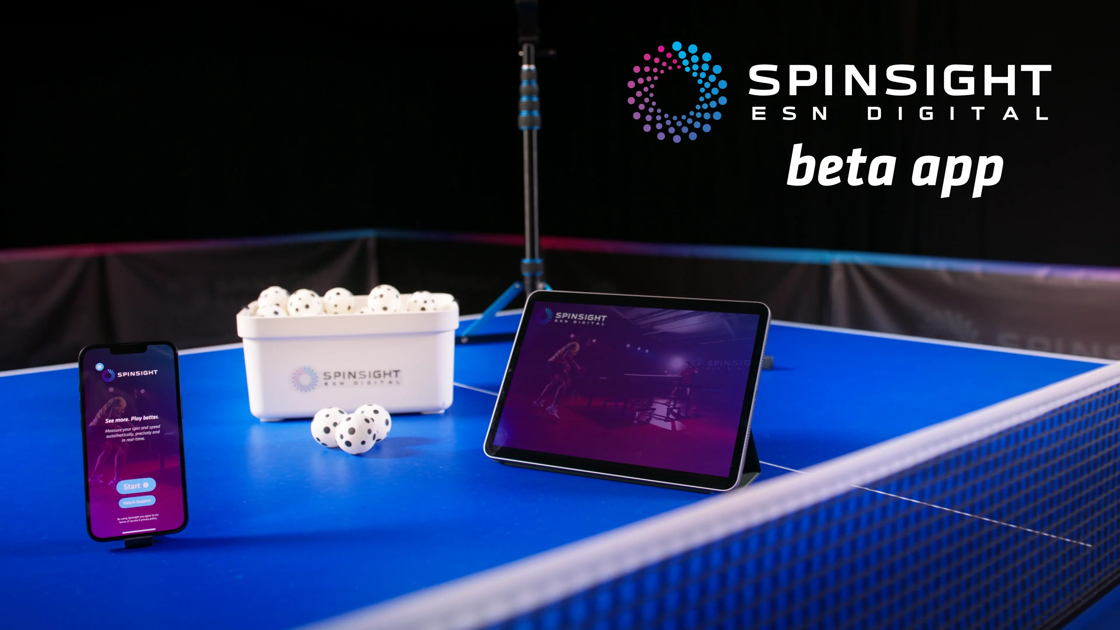 Entdecke die SPINSIGHT Beta App! Trainiere, messe deinen Spin und Speed ...