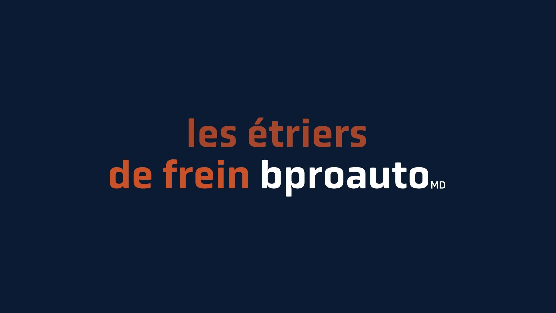 bproauto Brake Caliper (French) on Vimeo