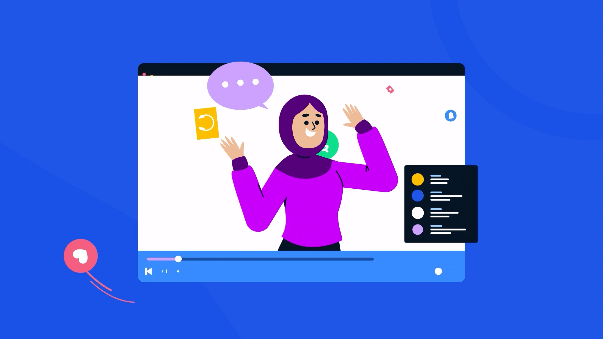 Busy Woman with Social Media on Vimeo