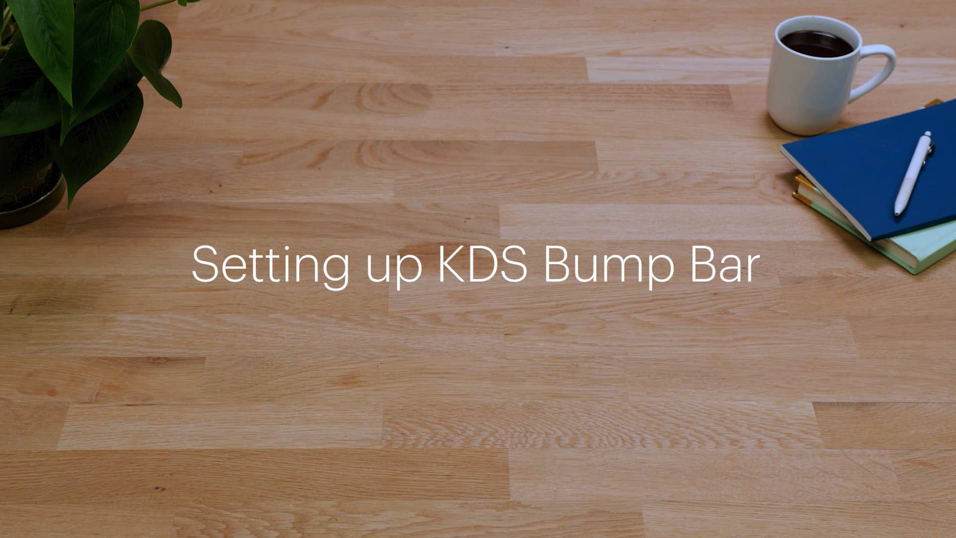 Setting up KDS Bump Bar on Vimeo