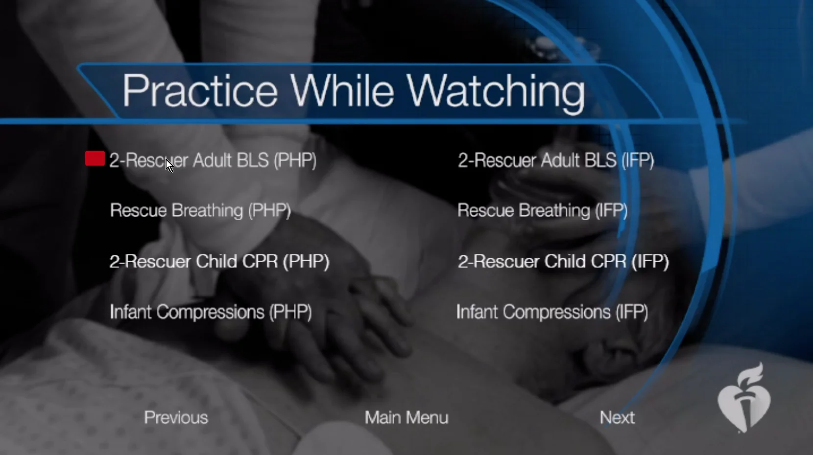 Disk1-Practice-2-Rescuer Adult BLS(PHP) on Vimeo