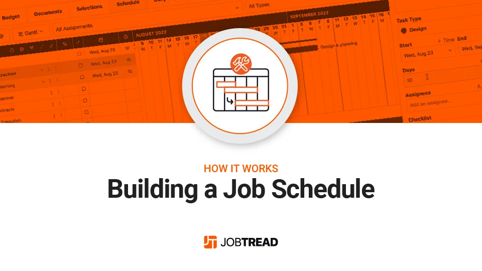 Build a Job Schedule on Vimeo