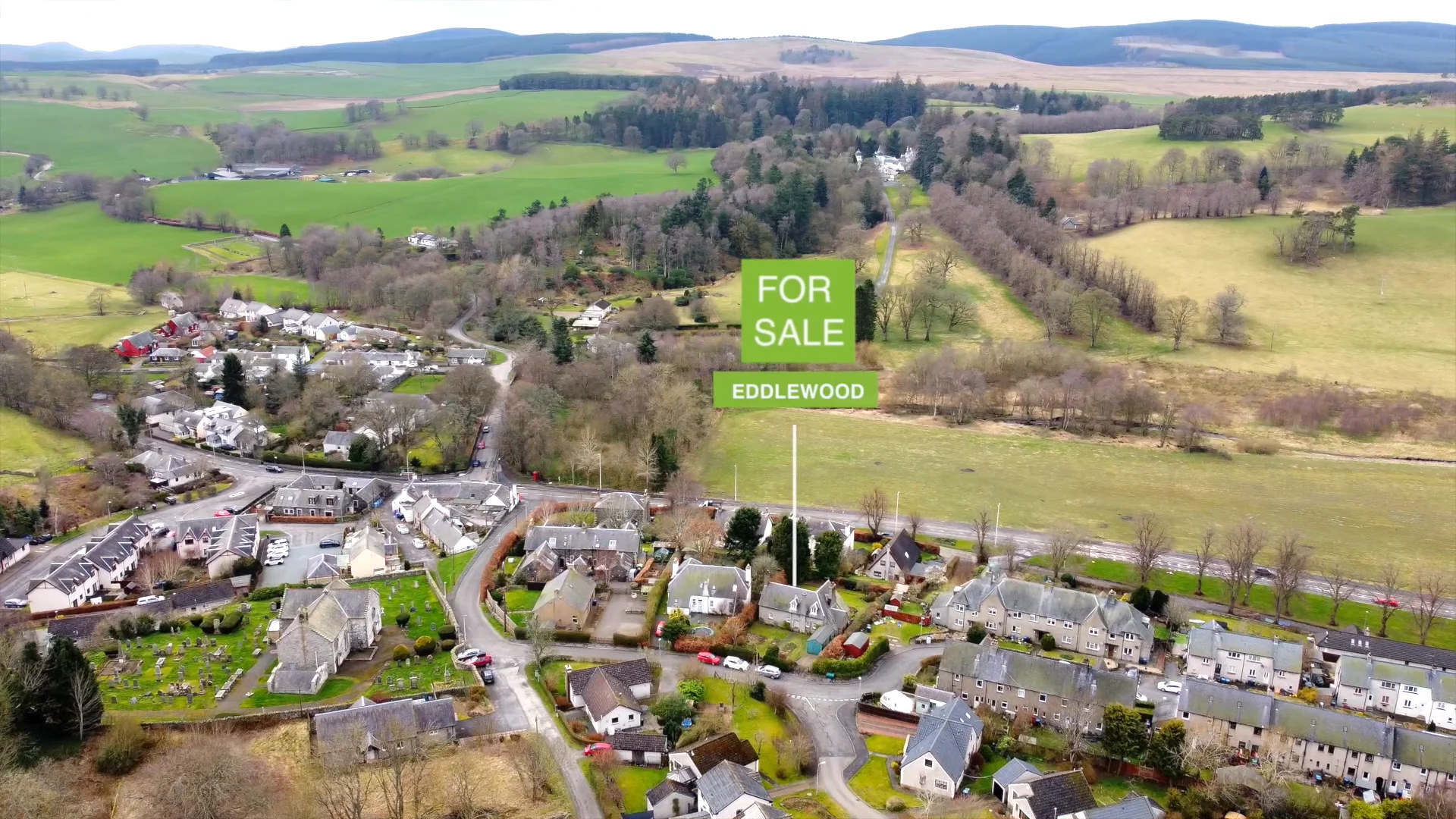 SCENEINVIDEO - Eddlewood, Bellfield Road, Eddleston, Peebles, Scottish Borders, EH45 8QR - HD ...