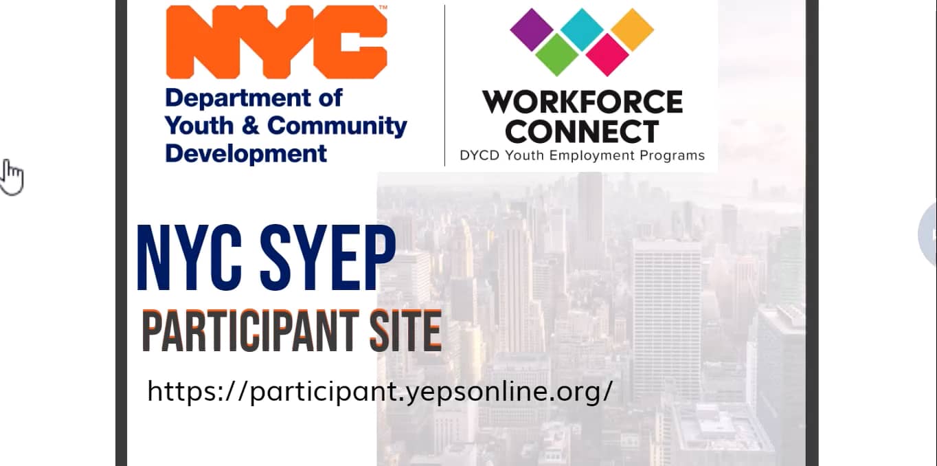 NYC SYEP Participant Site - Participant Enrollment on Vimeo