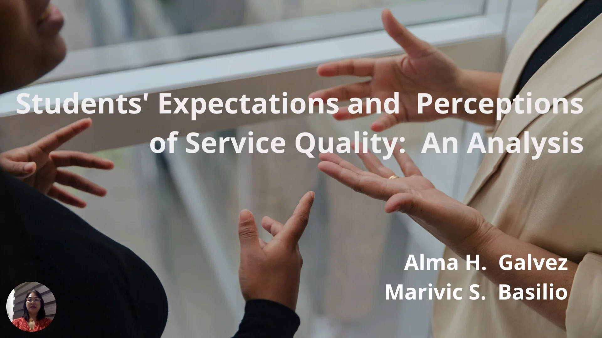 Students’ Perception and Expectations on Service Quality: An Analysis ...