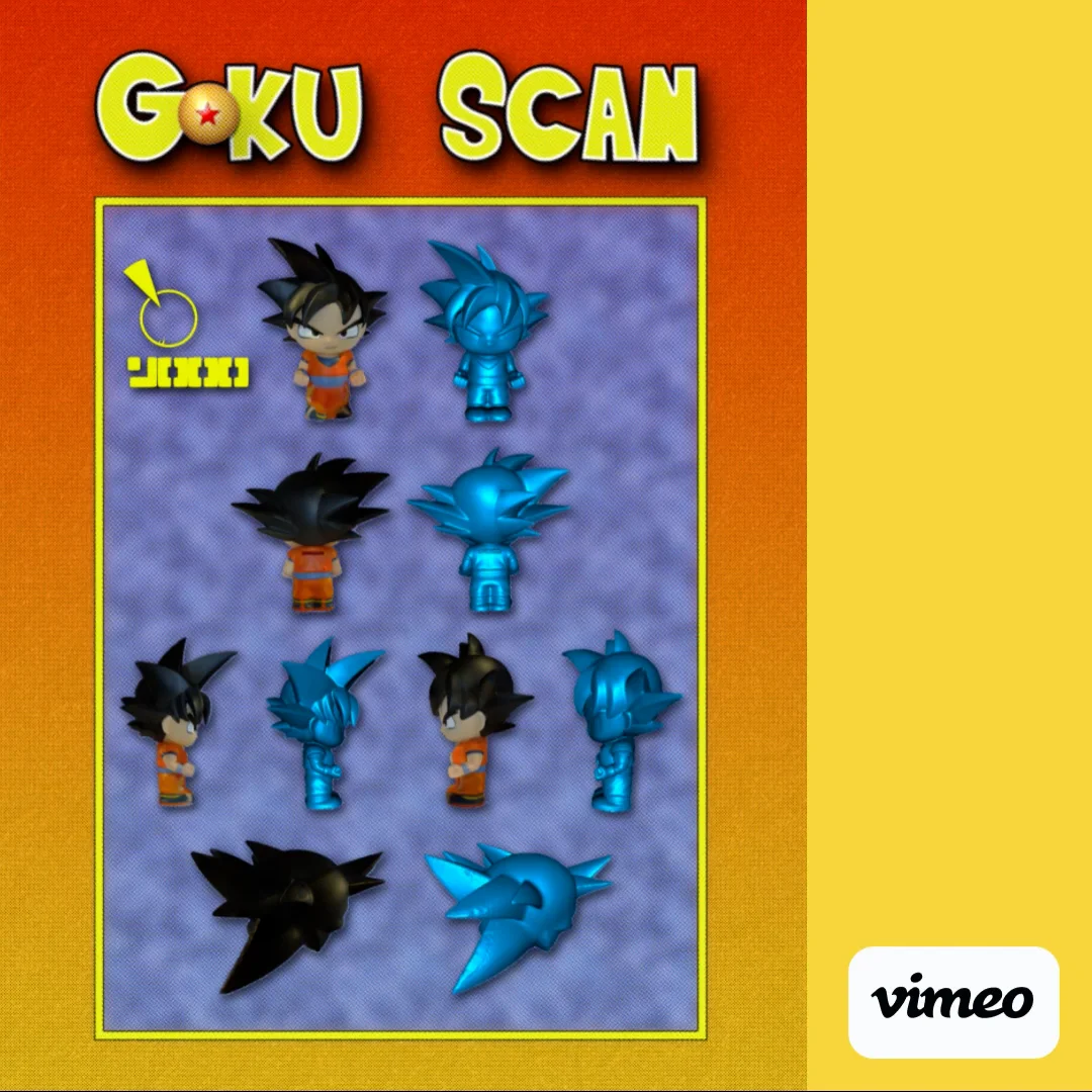 Goku 3D Scan Test on Vimeo