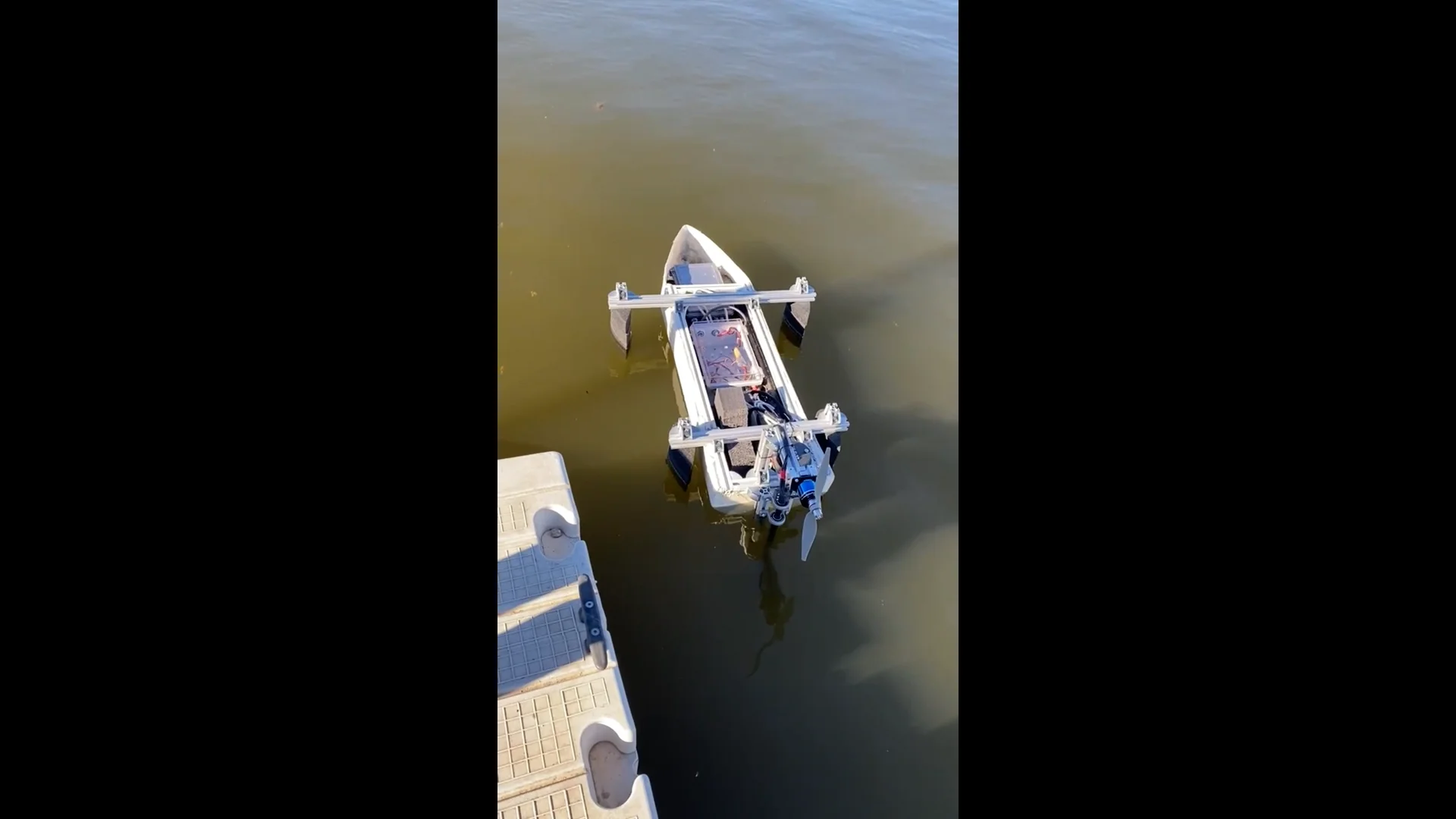 Marine Vehicle Design Using Hydrofoil on Vimeo