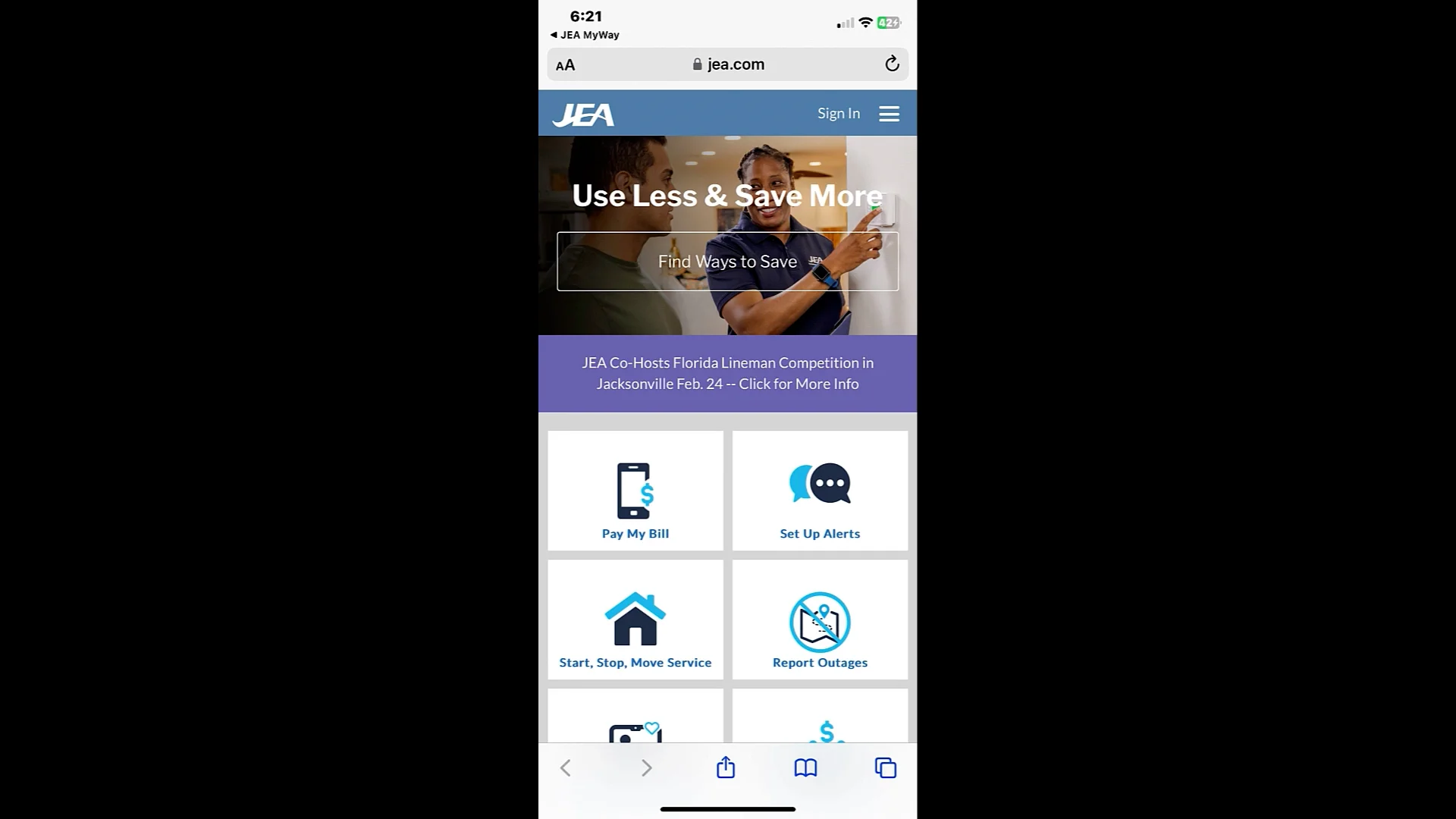 JEA - Transaction history V2