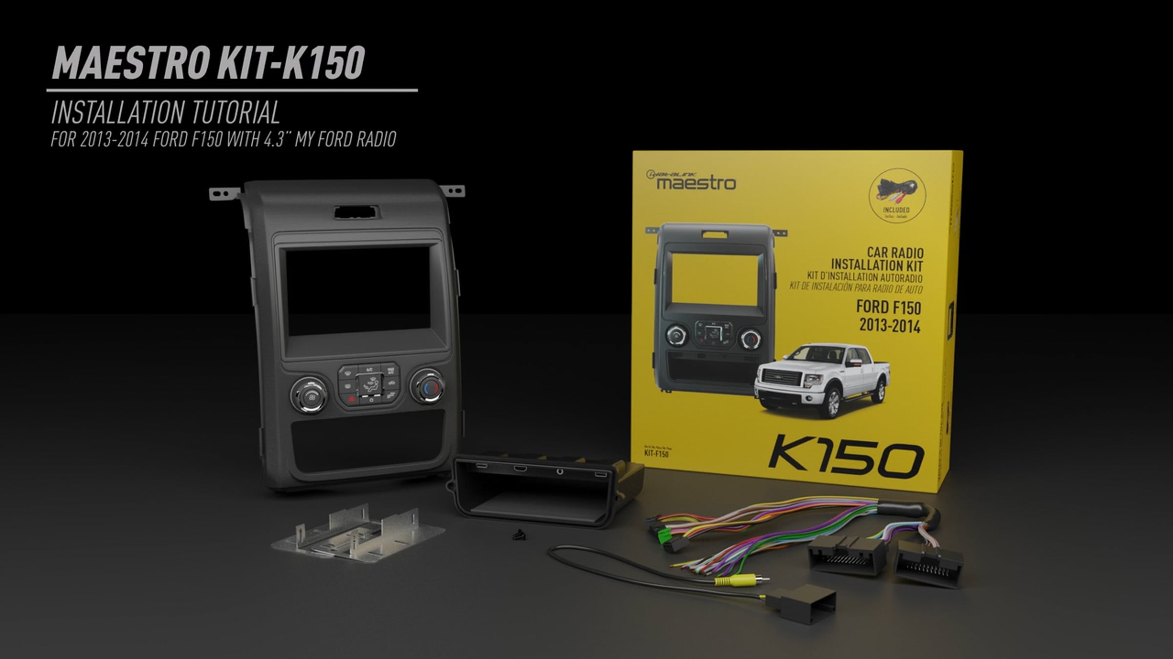 iDatalink Maestro K150 2013-2014 Ford F150 Installation | Videos ...