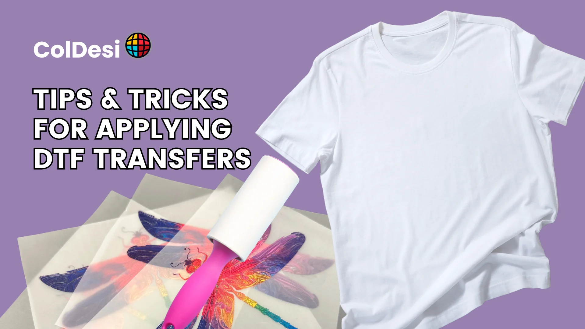 Quick Tips and Tricks for Applying DTF Transfers | ColDesi DTF on Vimeo