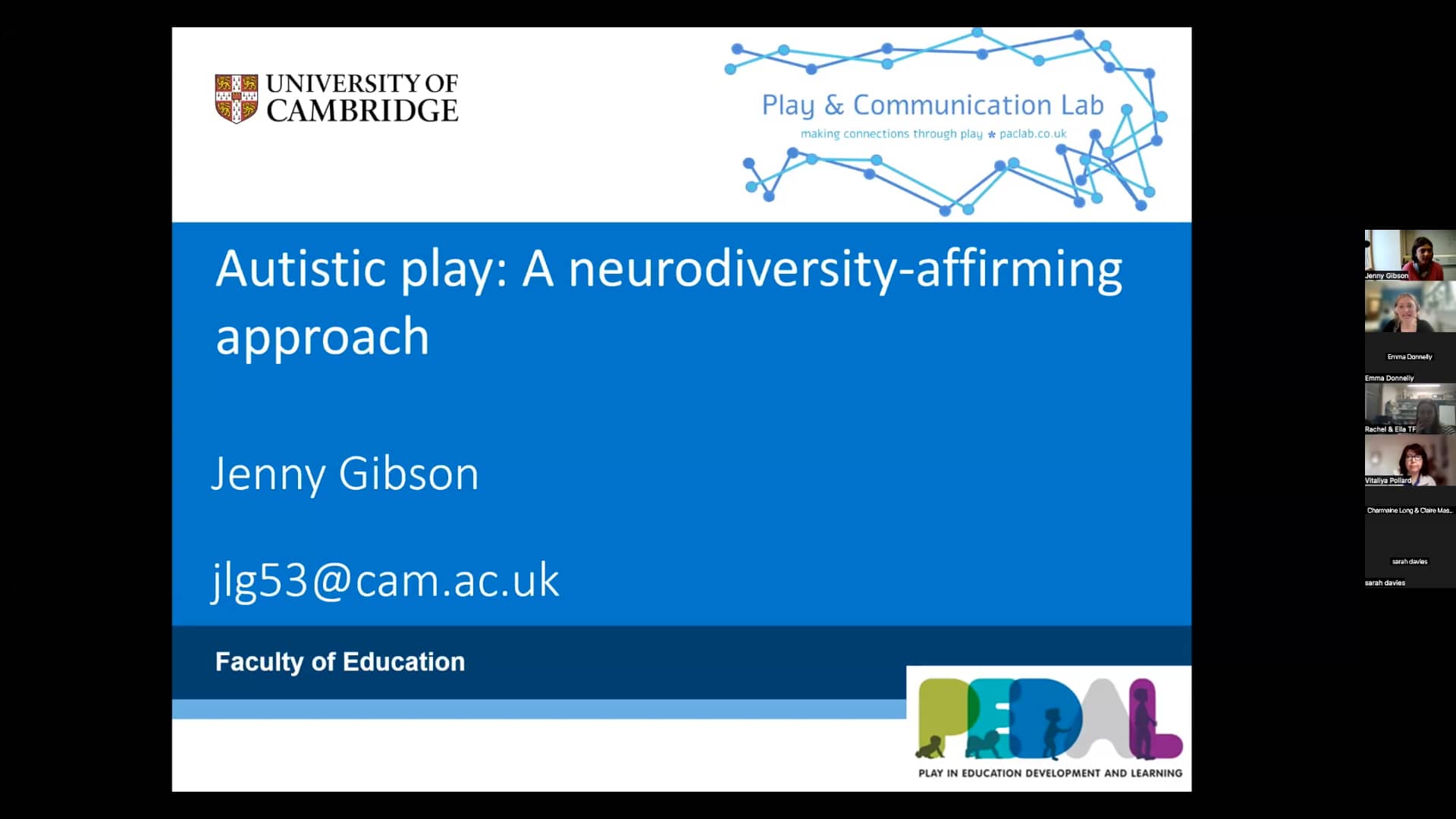 Autistic play: A neurodiversity-affirming approach on Vimeo