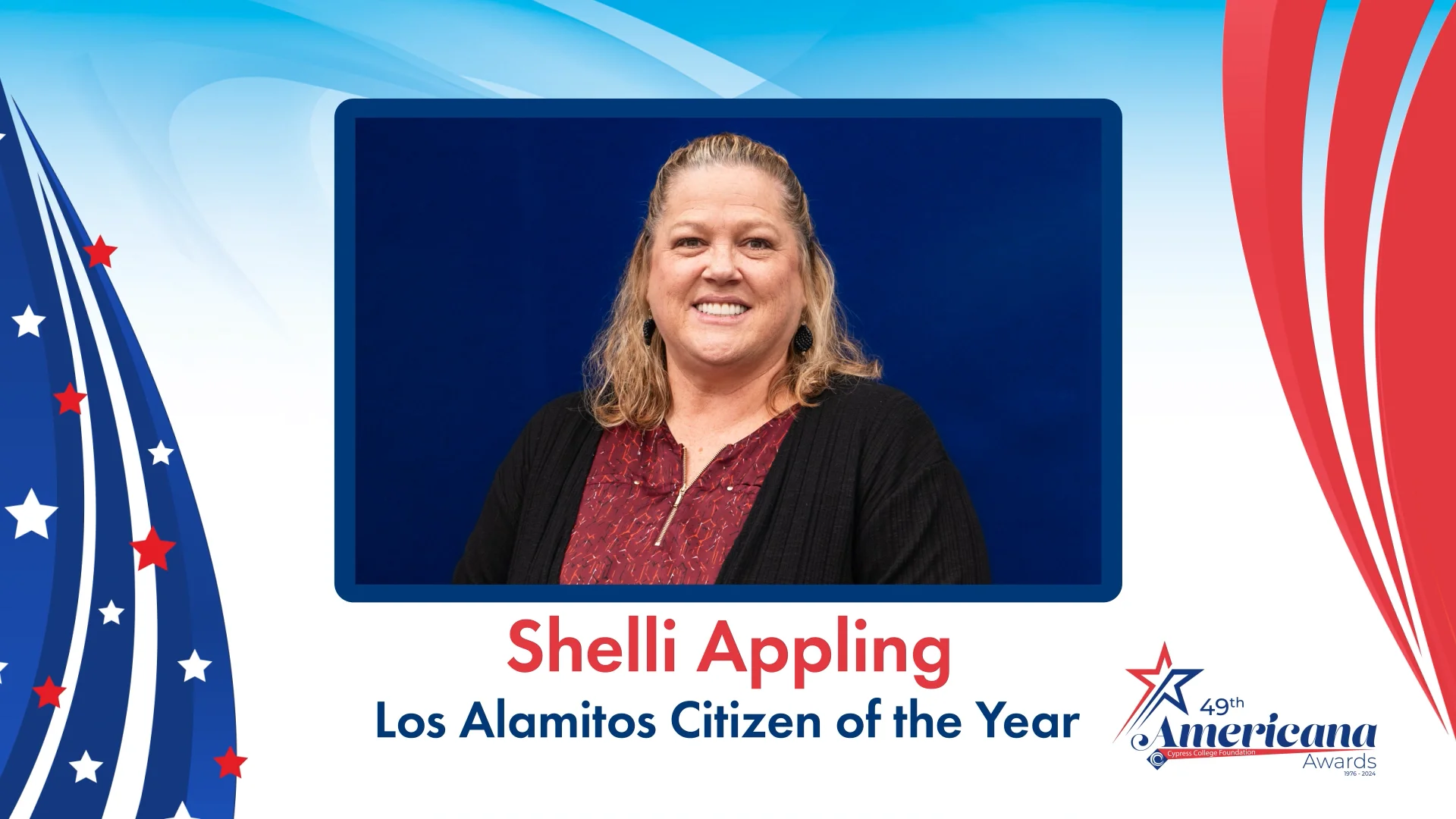 Shelli Appling - Americana Awards Los Alamitos Citizen of the Year 2024 ...
