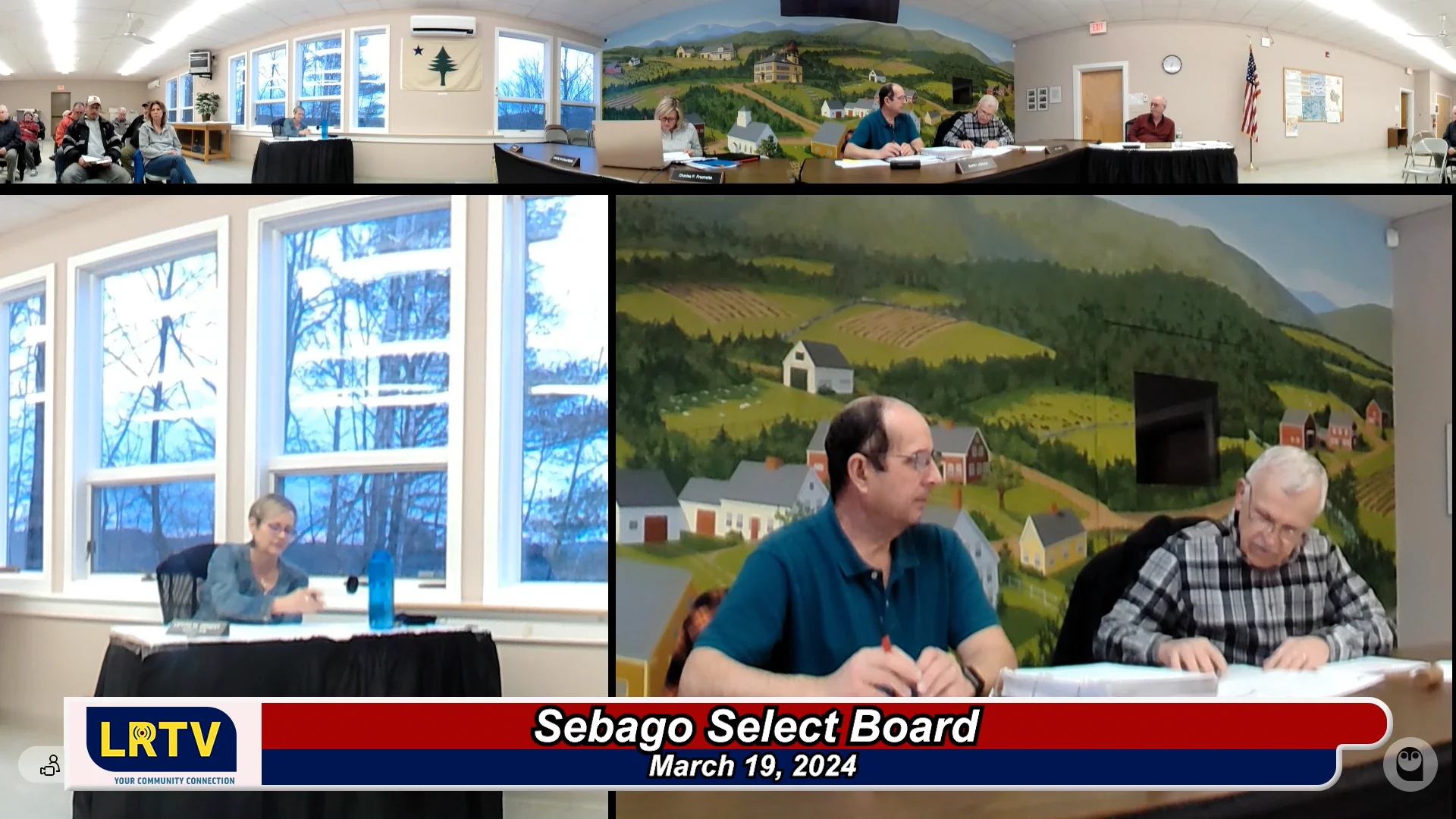 Town of Sebago 2024 - Sebago Select Board 3-19-2024 on Vimeo