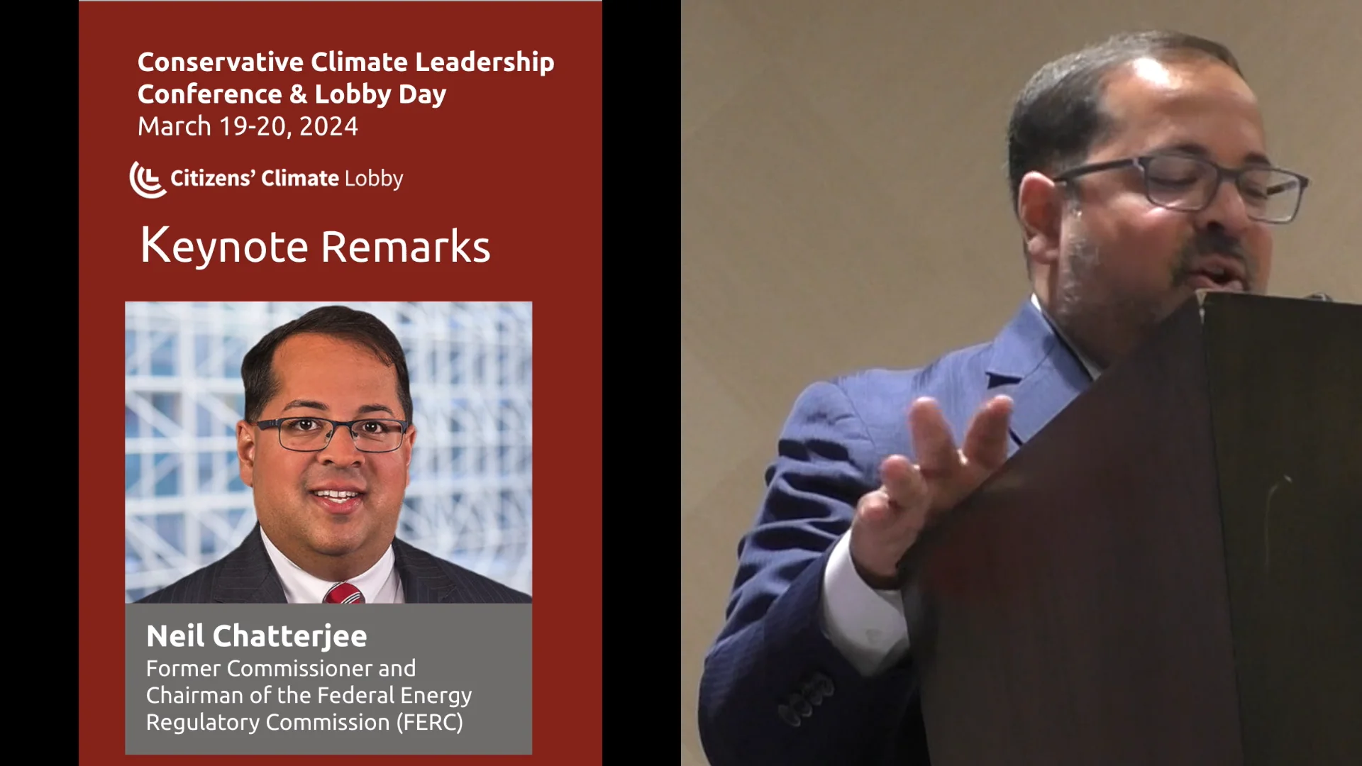 Keynote Remarks w/ Neil Chatterjee on Vimeo