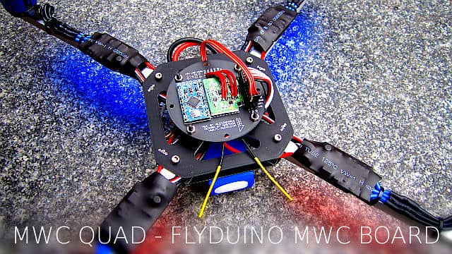 mwc quad - flyduino mwc board on Vimeo