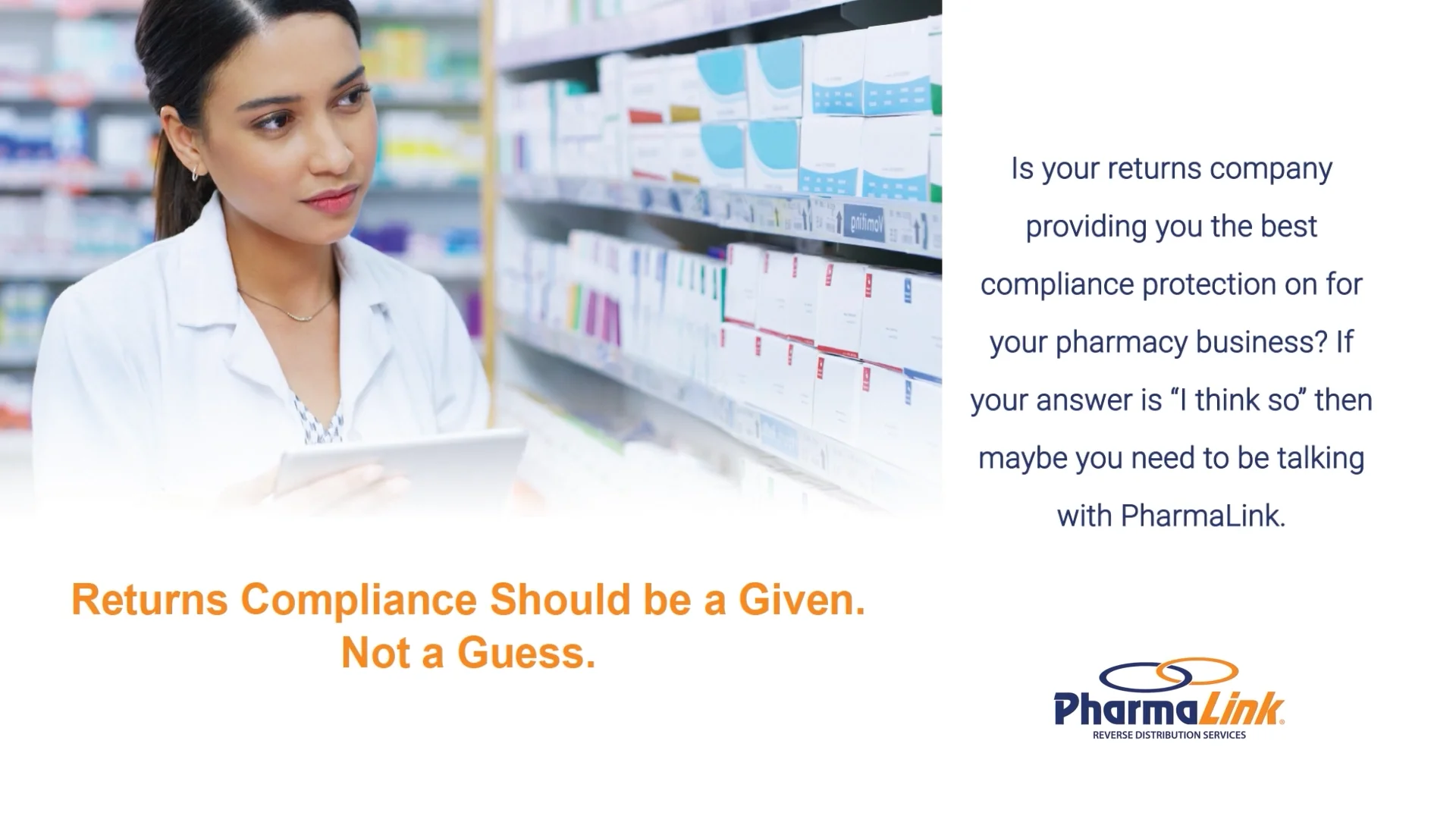 Returns - PharmaLink | Returns Compliance Should be a Given. Not a ...
