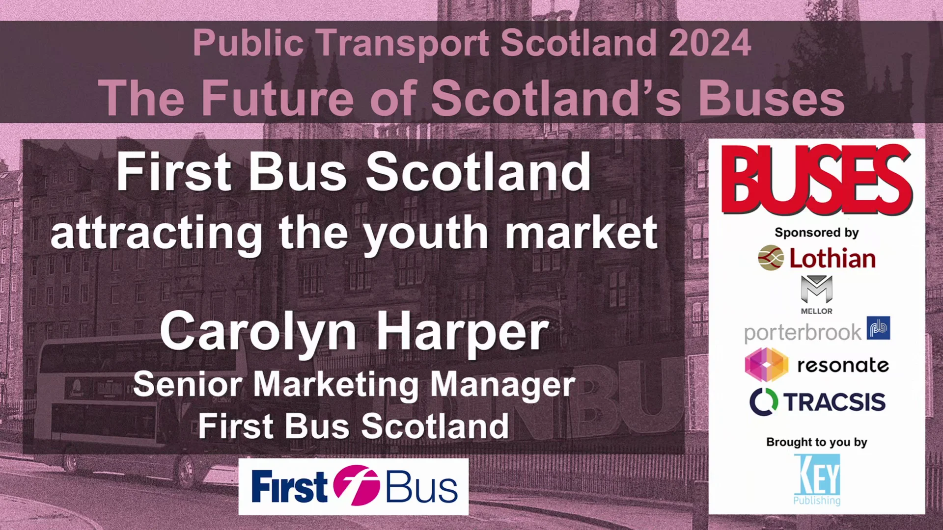 Public Transport Scotland 2024, Buses: First Bus Scotland - Attracting ...