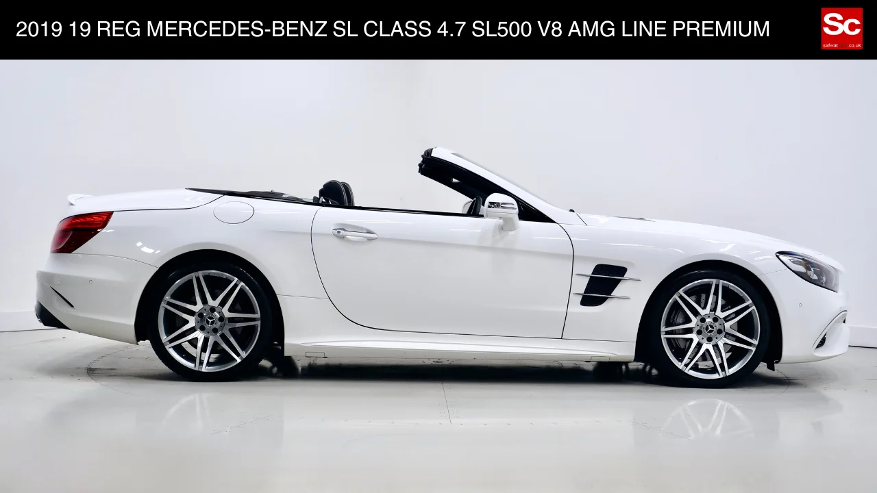 2019 19 Reg Mercedes-Benz SL500 4.7 V8 AMG LINE PREMIUM on Vimeo
