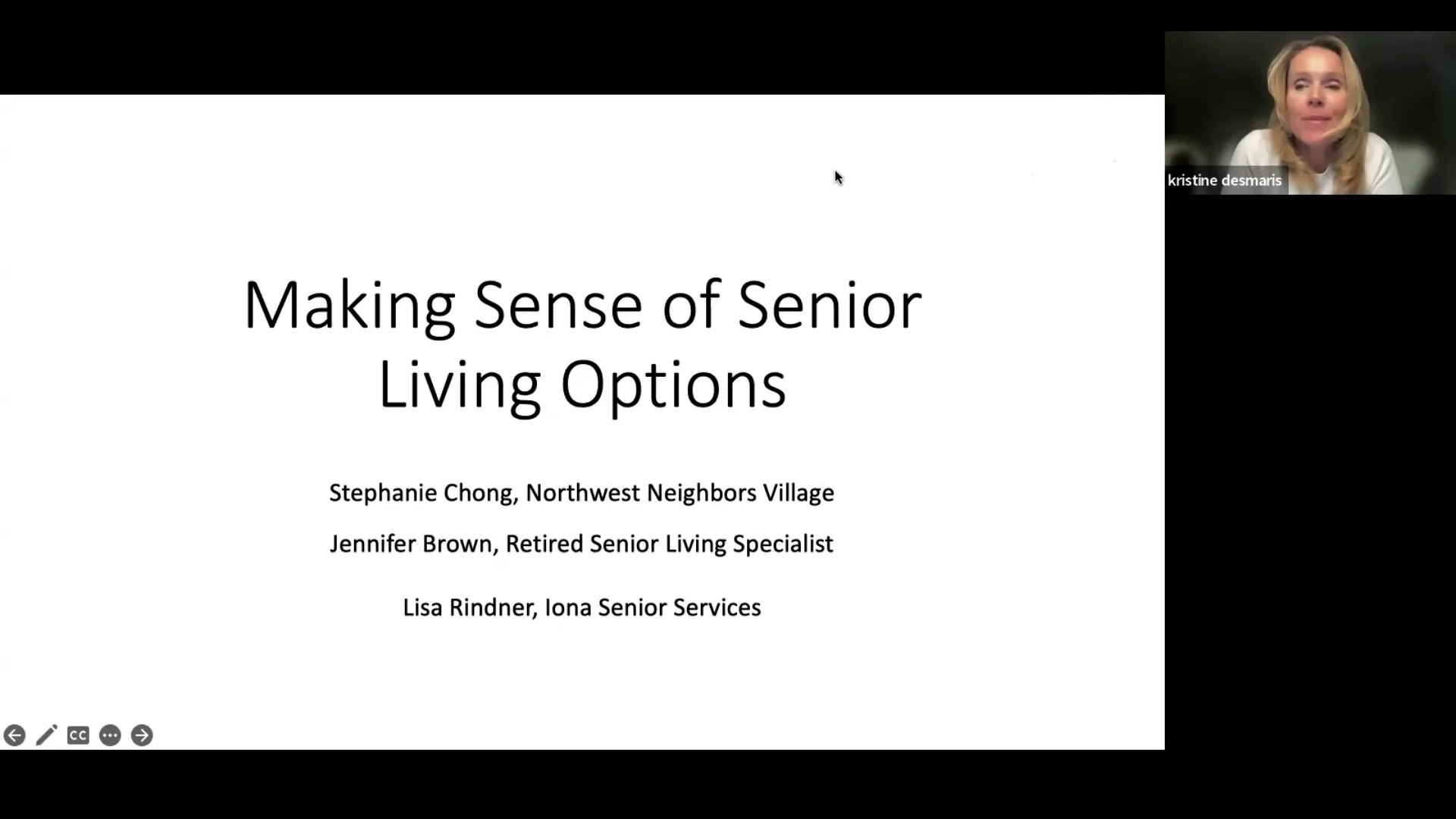 Making Sense of Senior Living Options on Vimeo