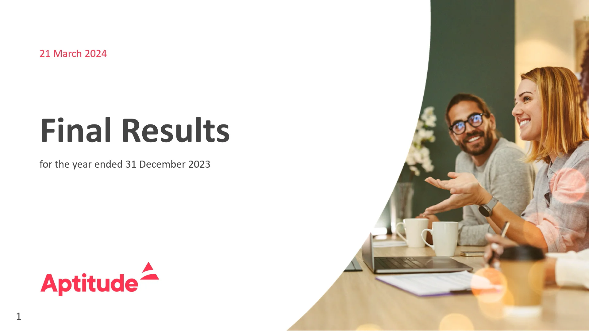 Aptitude Software (APTD) FY23 results presentation - March 24