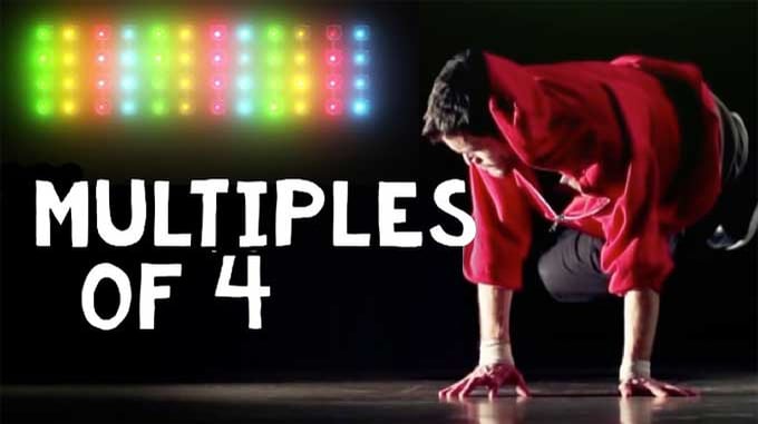 4 Times Table Song With Skip Counting by Numberock | Videos & Movies on ...