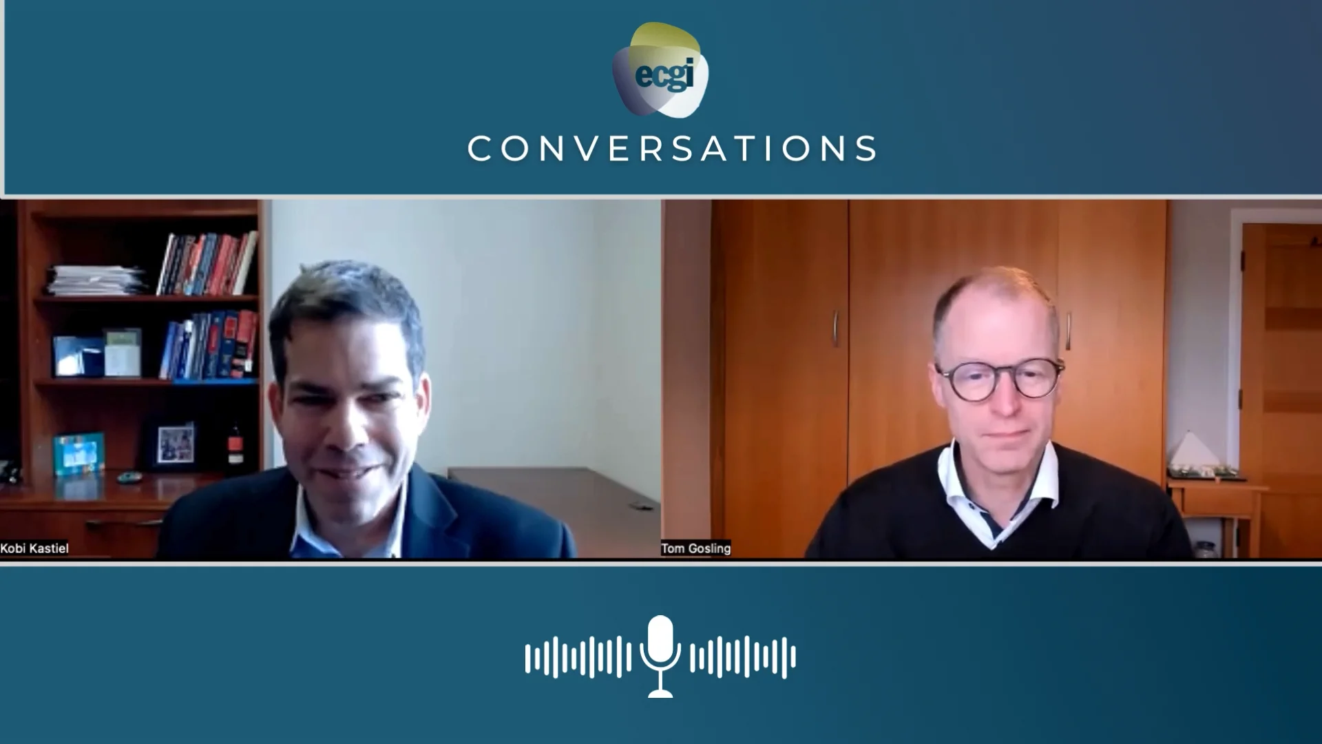 ECGI Conversations - Prof. Kobi Kastiel on Vimeo