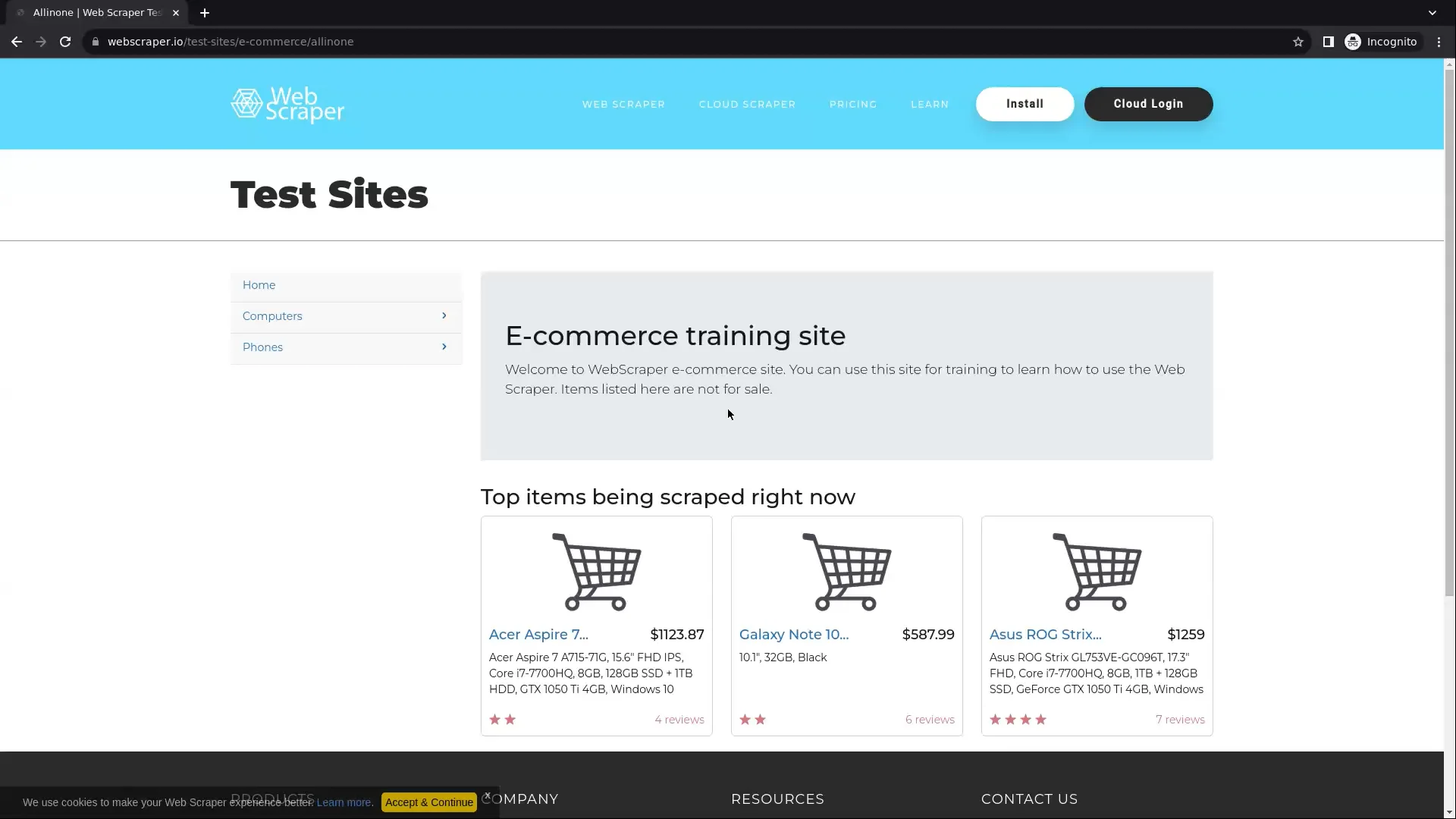 ecommerce_test on Vimeo