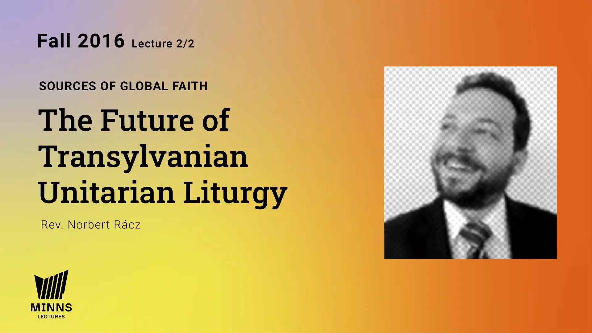 The Future of Transylvanian Unitarian Liturgy on Vimeo