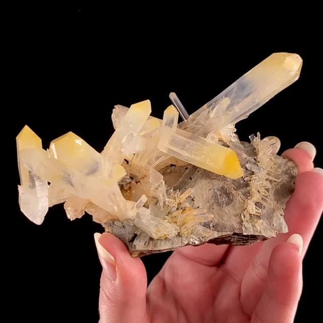 Quartz (''Mango Quartz'') | Cabiche, Quípama Mun., Boyacá Dept., Colombia