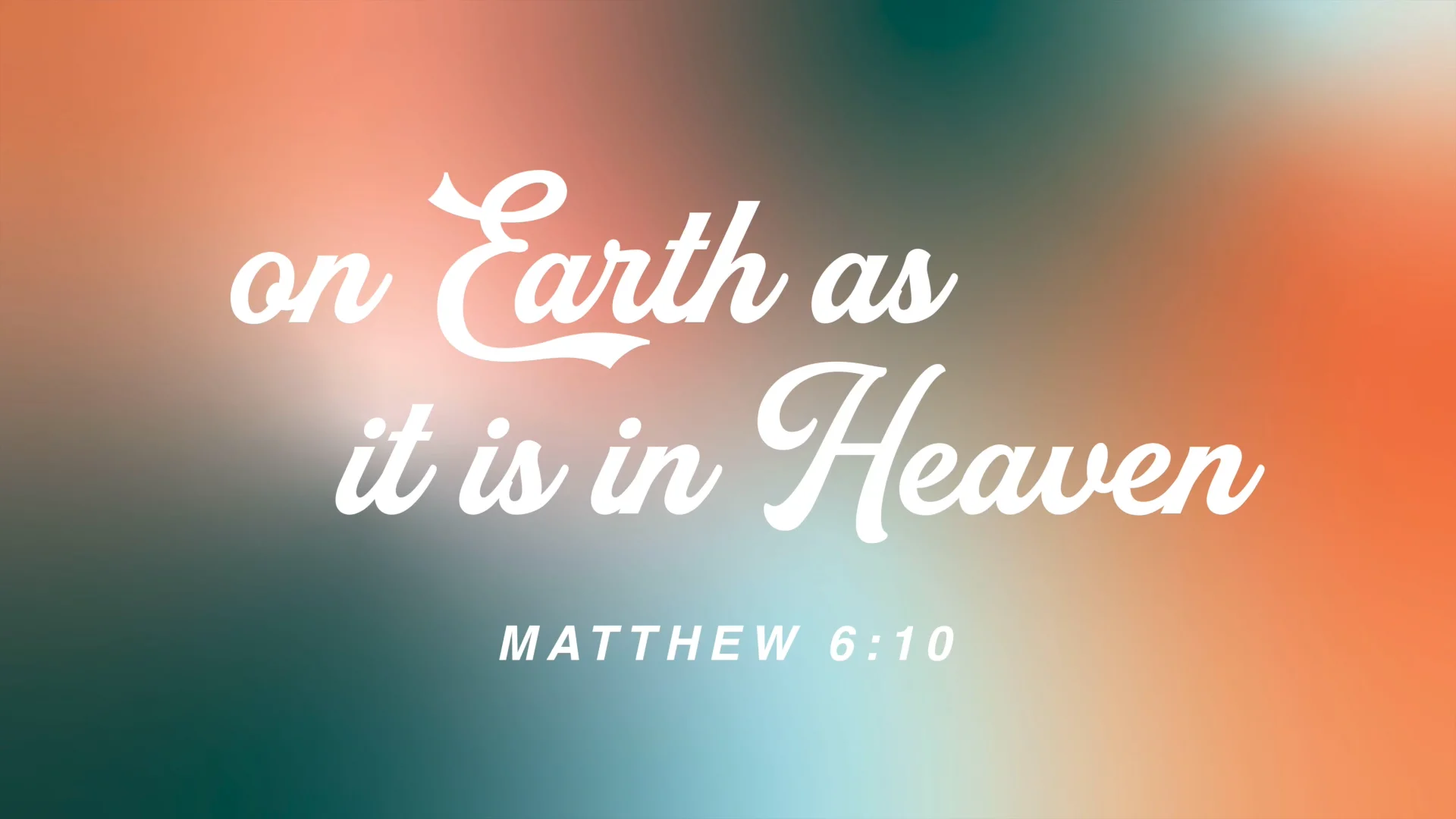 On Earth as in Heaven - Amanda on Vimeo