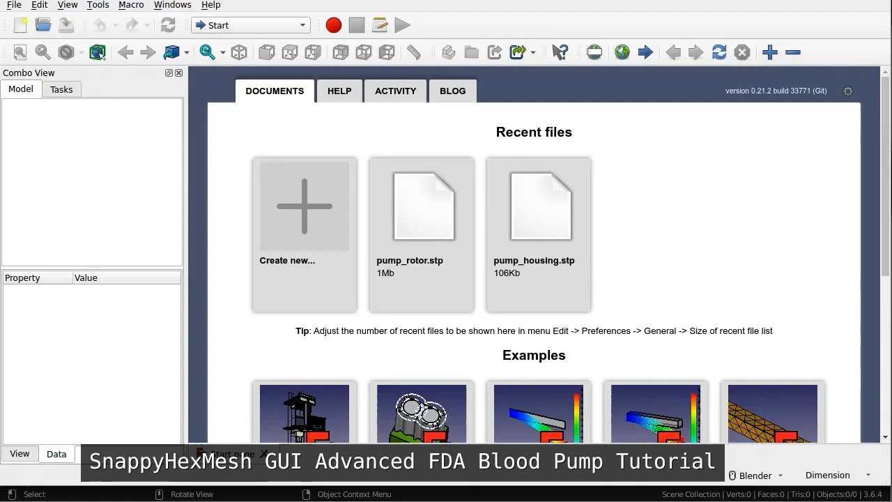 Blender_for_OpenFOAM_users-SnappyHexMesh-GUI_Advanced_Pump_Tutorial on ...