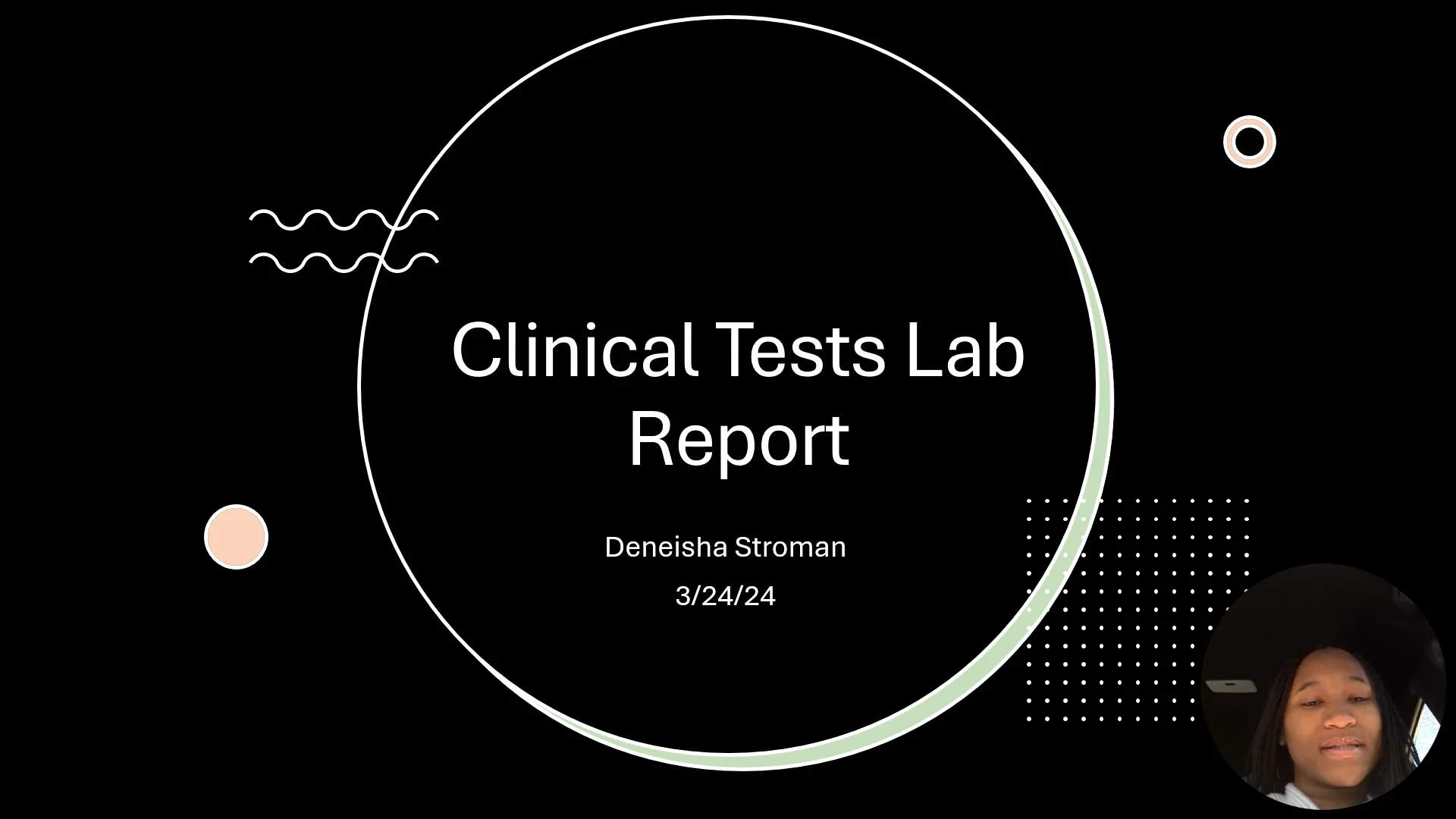 clinical lab test report on Vimeo