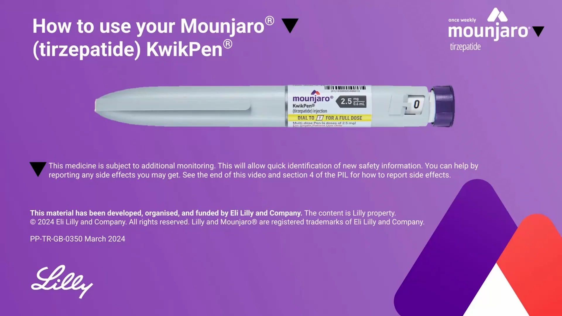 How to use your Mounjaro