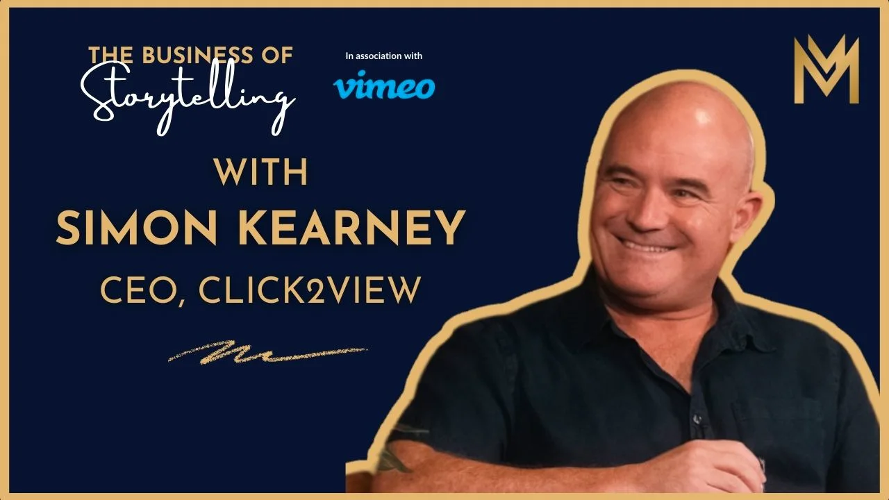 The Business of Storytelling feat. Simon Kearney, CEO, Click2View on Vimeo