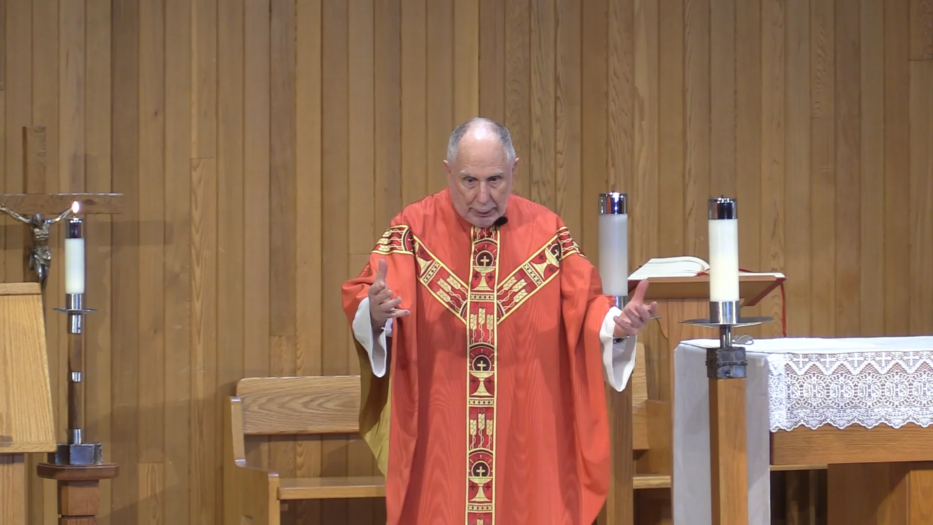 Palm Sunday - Homily by Fr. Larry Bagnall on Vimeo