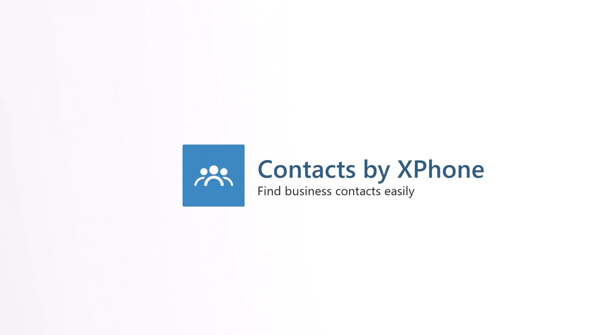 C4B | Contacts by XPhone (EN) on Vimeo