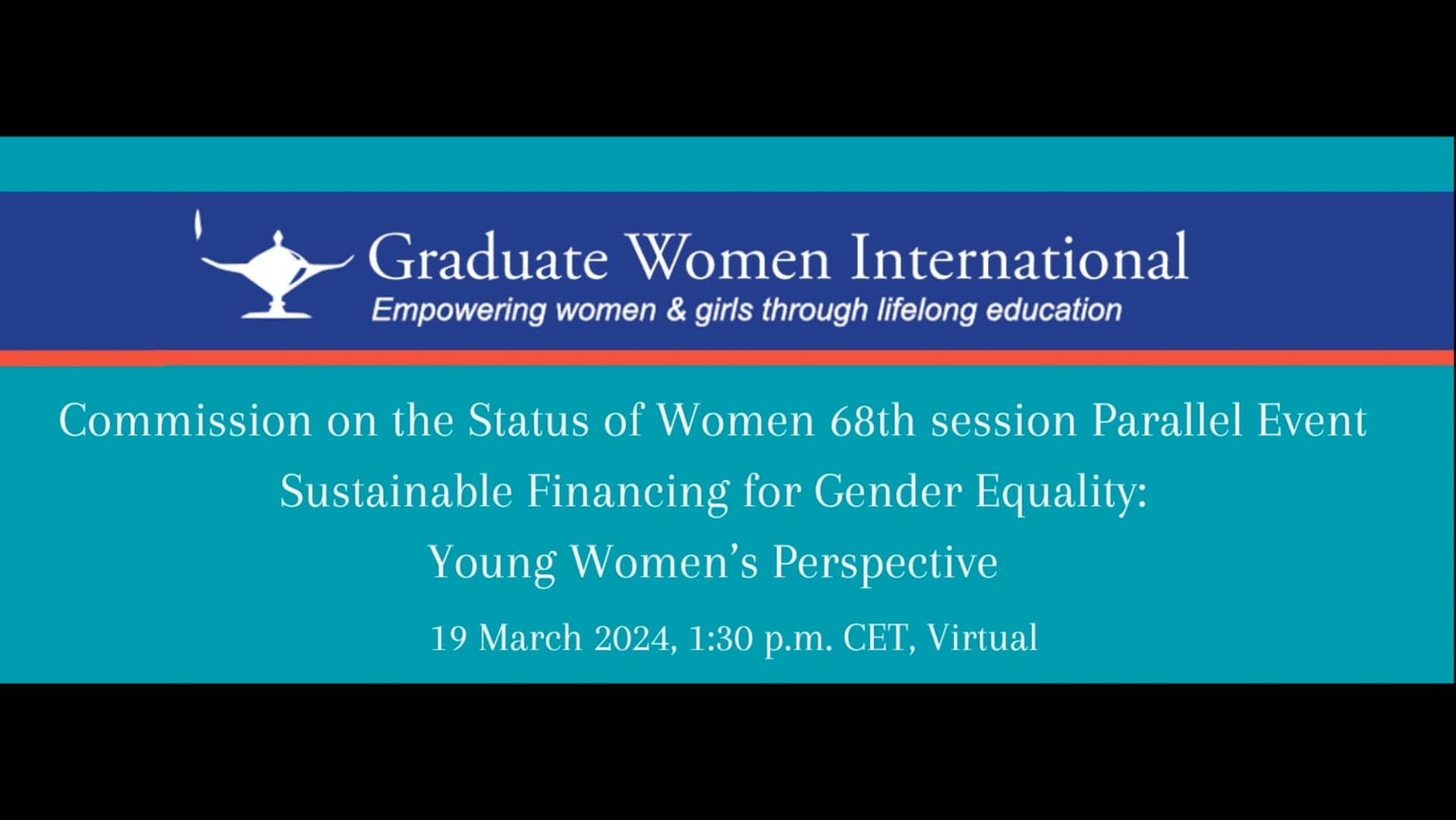 CSW68 Parallel Event: Sustainable Financing for Gender Equality: Young Women’s Perspective on Vimeo