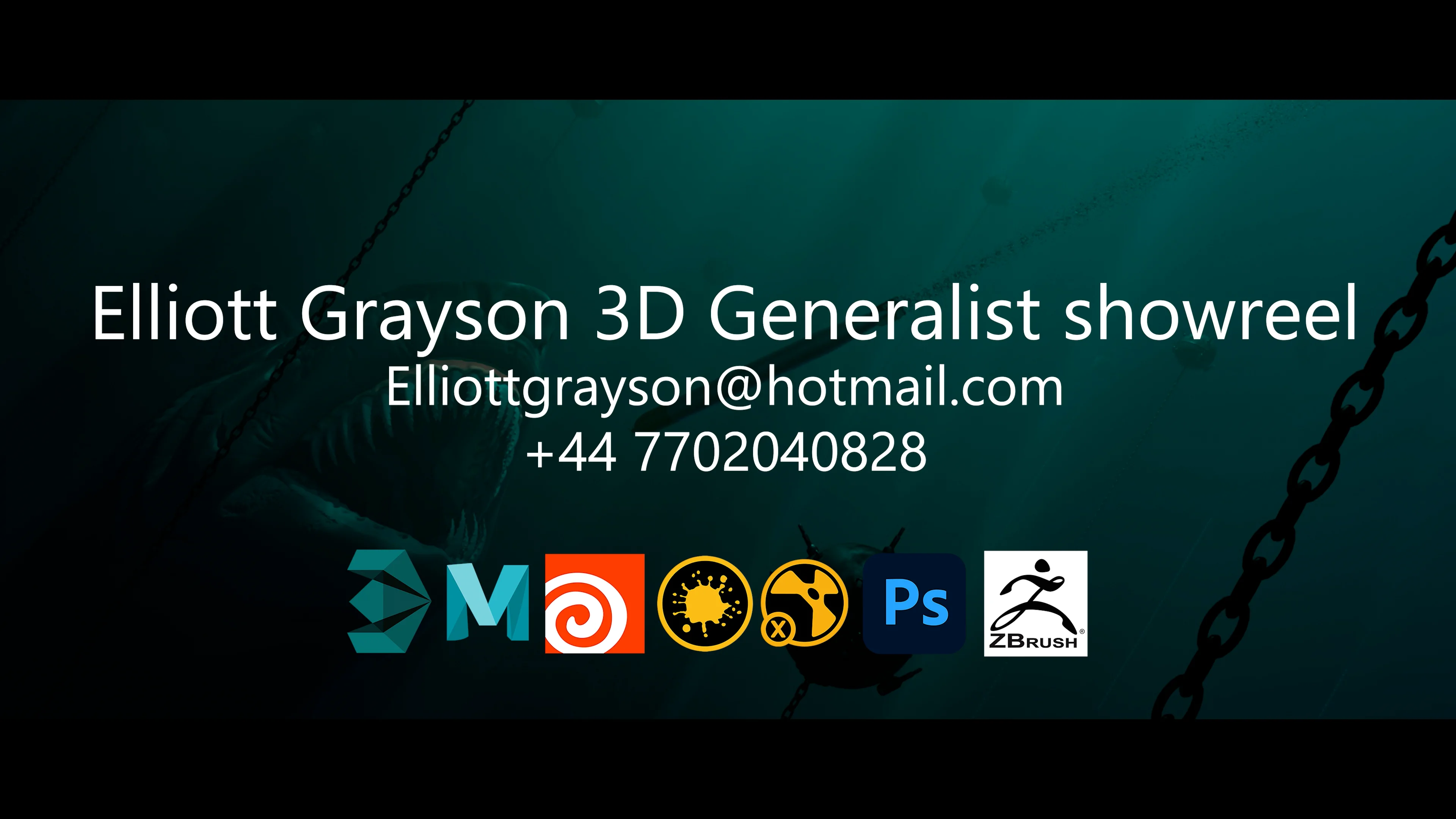 Elliott Grayson Showreel 2024 on Vimeo