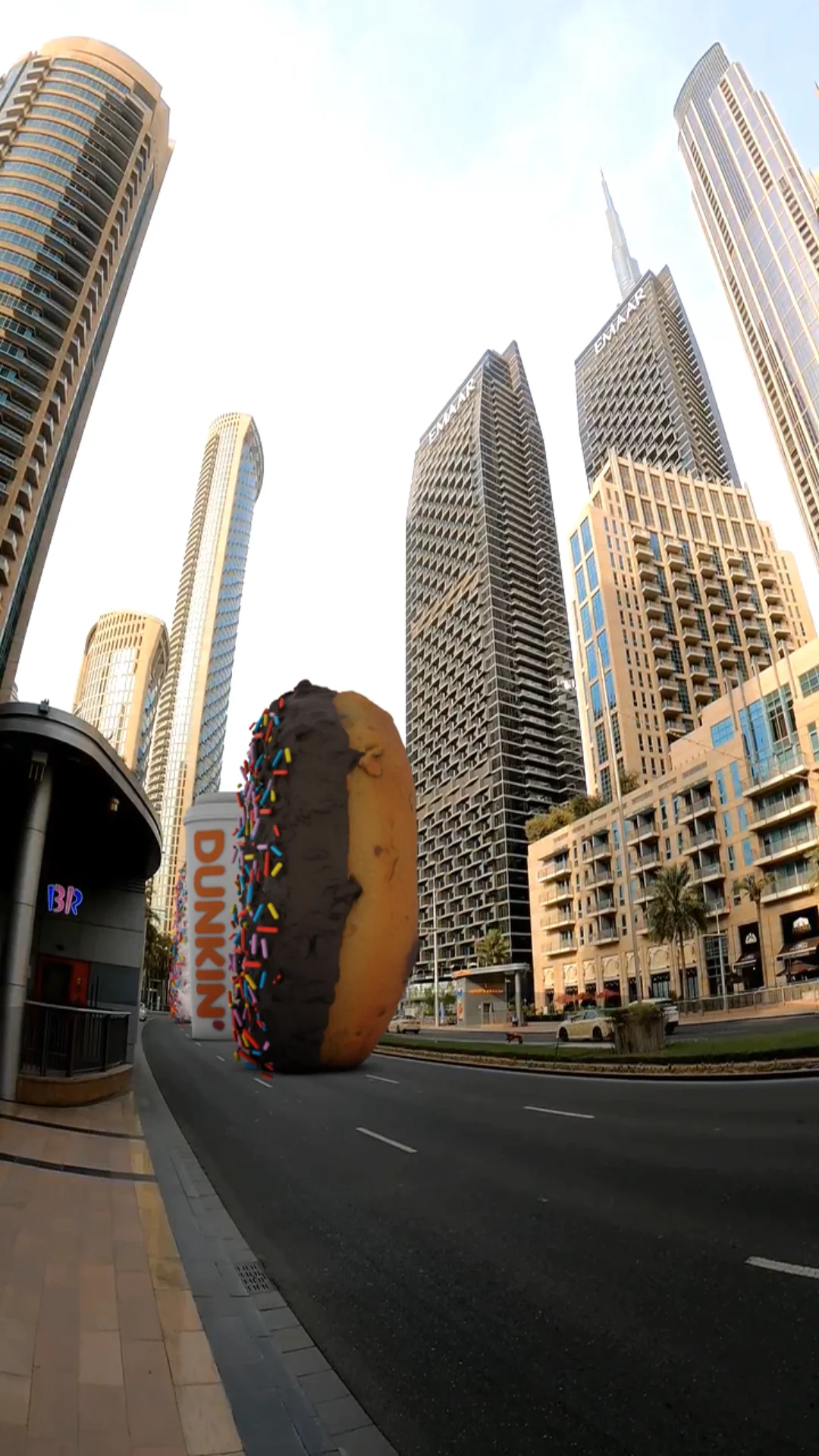 DUNKIN UAE CGi ad on Vimeo