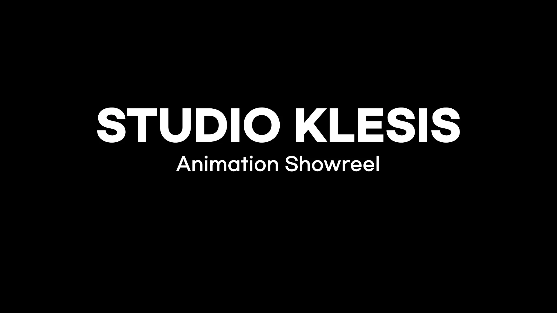 KLESIS_SHOWREEL