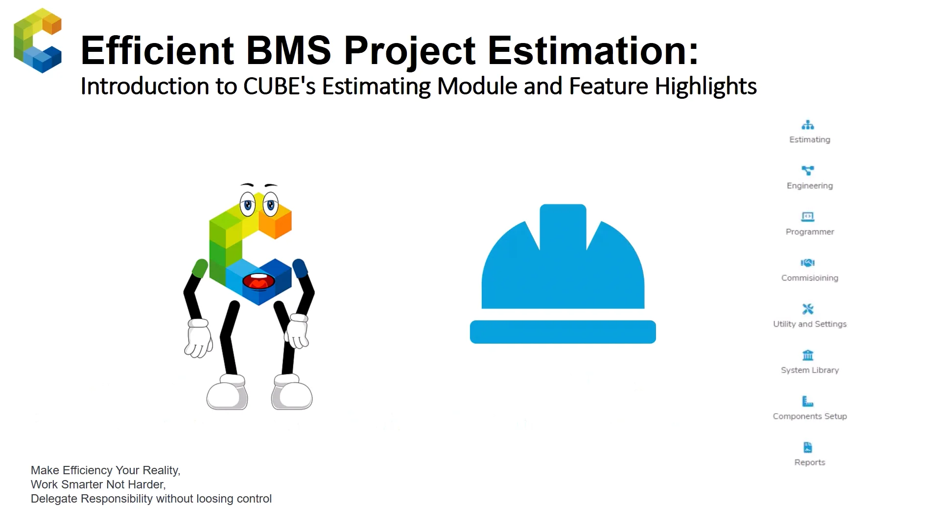 Simplifying Complex Workflows with CUBE Estimating on Vimeo