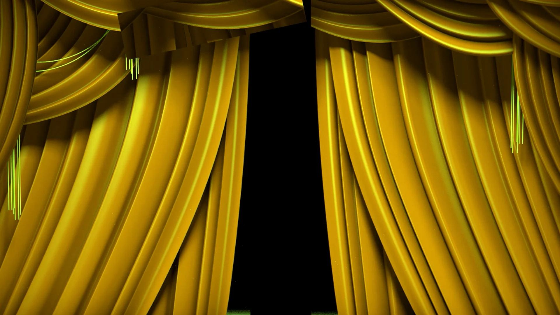 CURTAIN OPEN & CLOSE gold on Vimeo