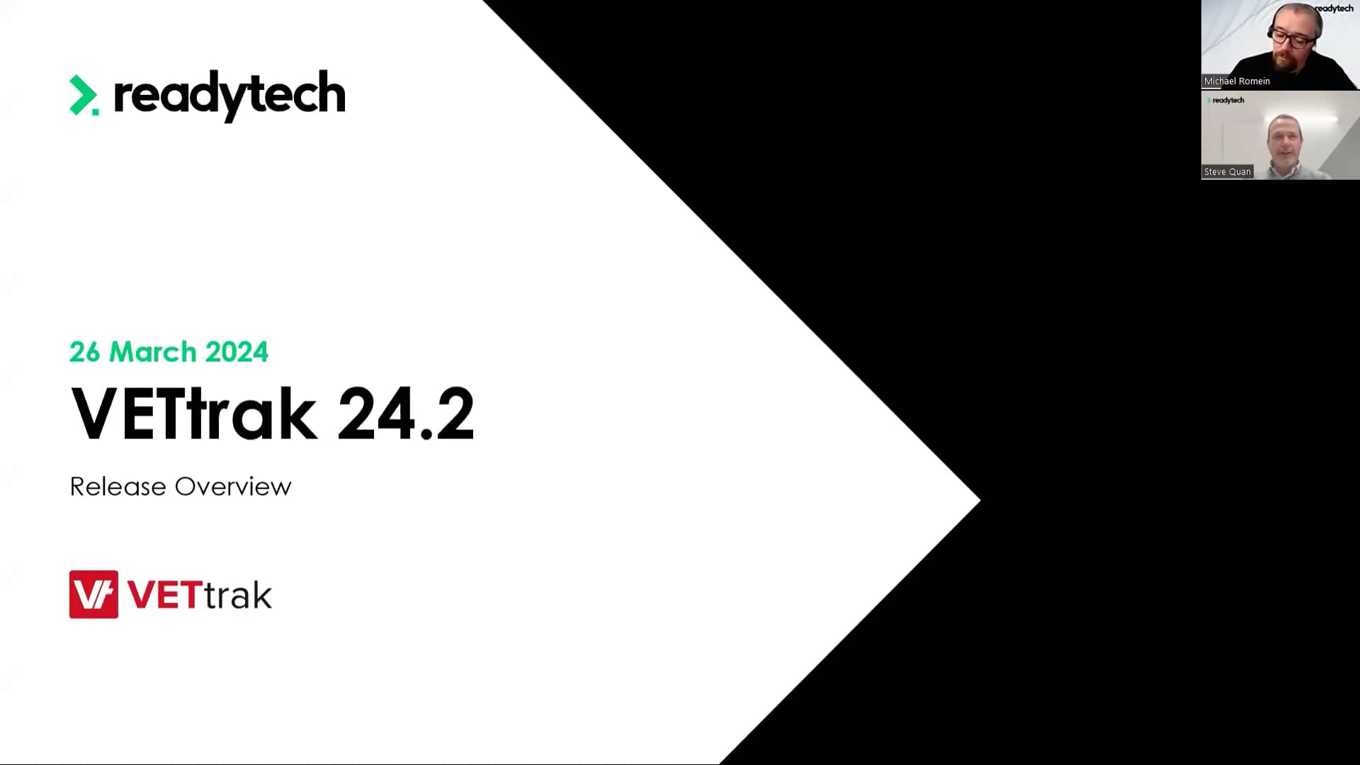VETtrak 24.2 Release Overview on Vimeo