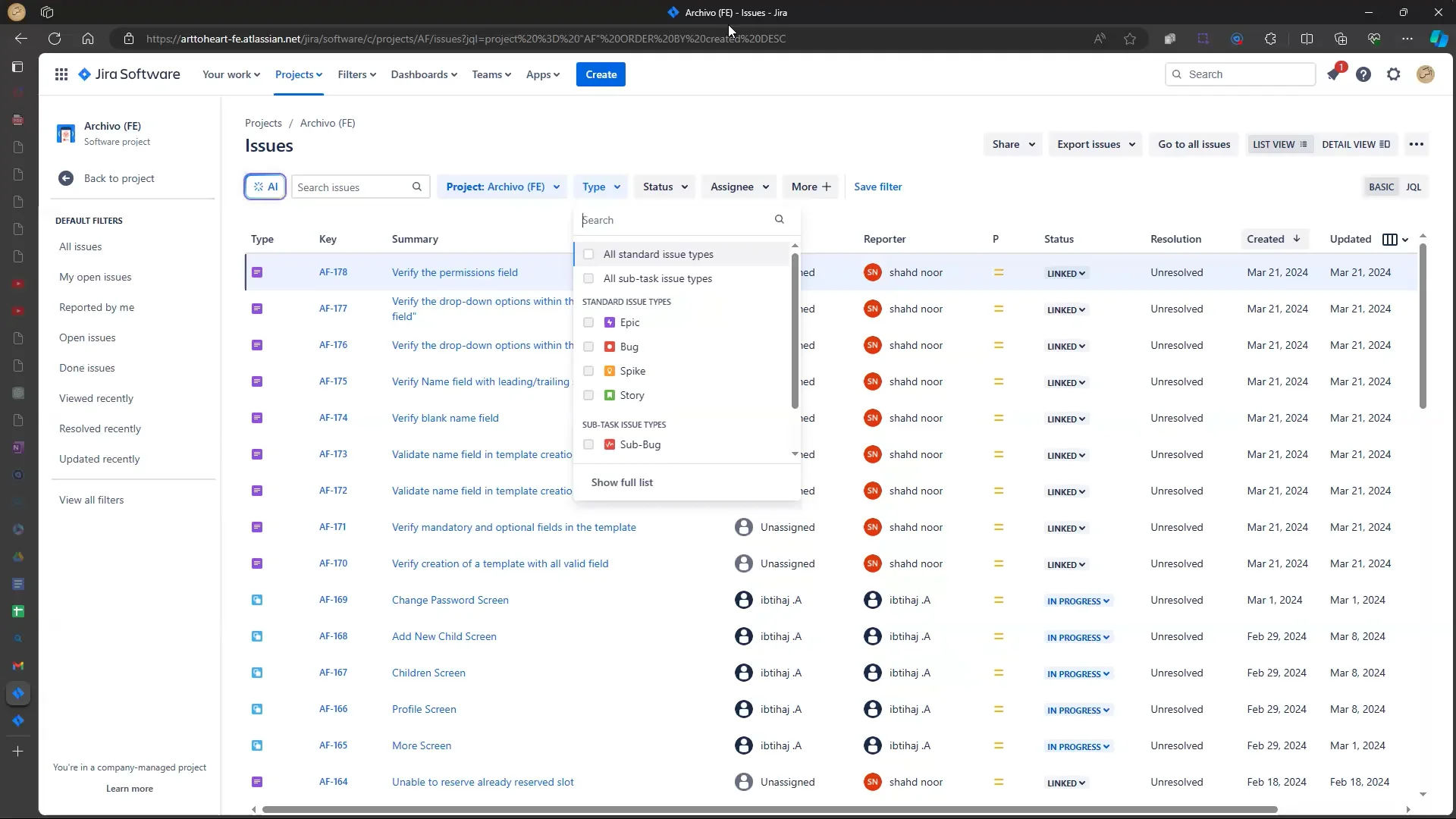 Mobile lecture - Jira task on Vimeo