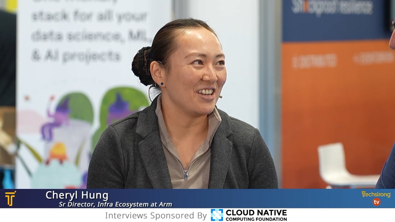 The Future of Cloud Native with Arm's Cheryl Hung at KubeCon Paris 2024 - Techstrong TV